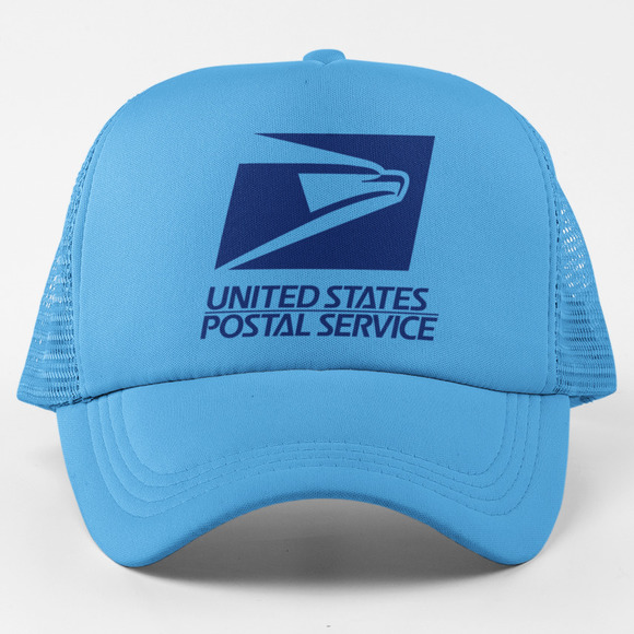Accessories | New Postal Service Mailman Monochrome Trucker Mesh ...